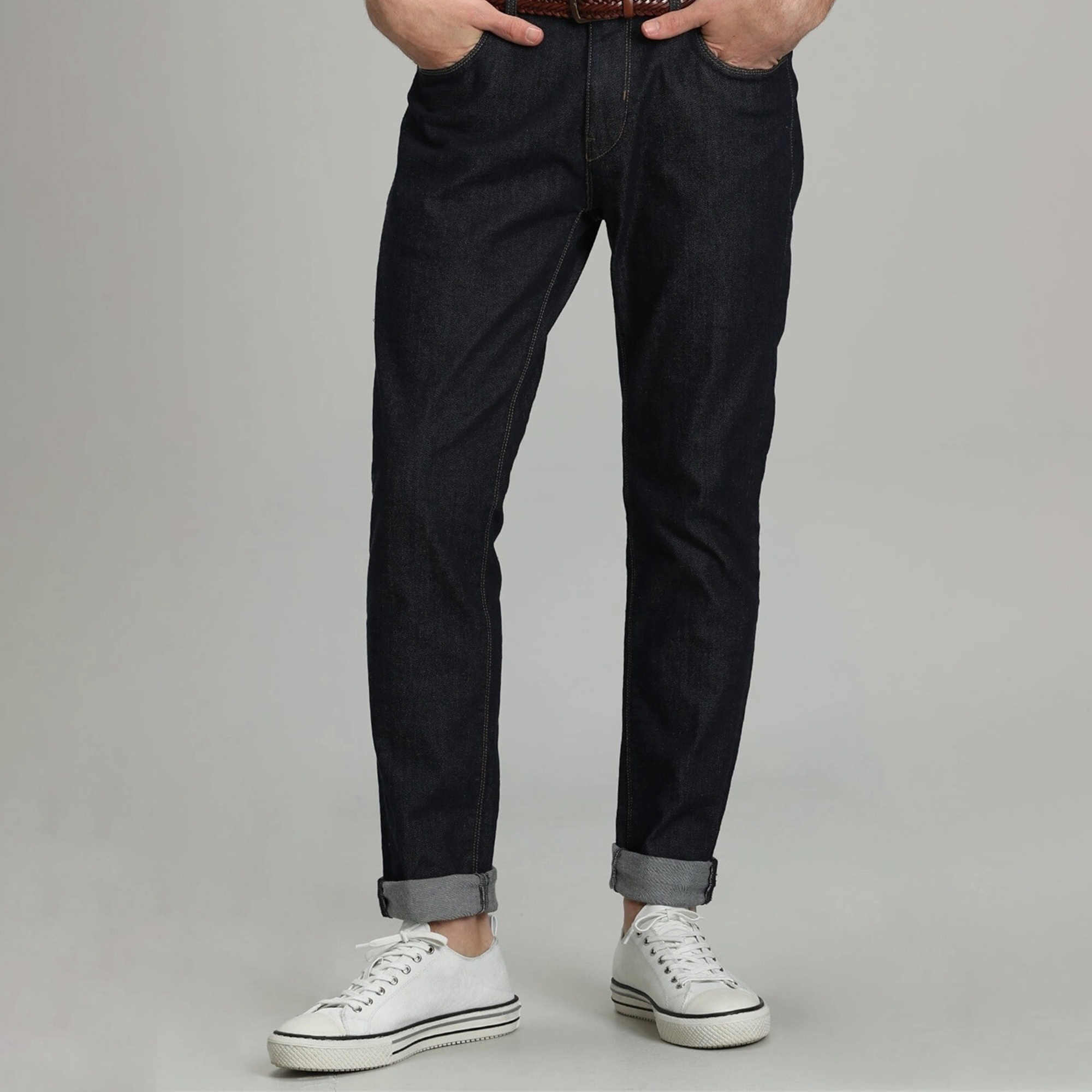 lufian Pantalon Jean Slim Moderne Homme - Madina